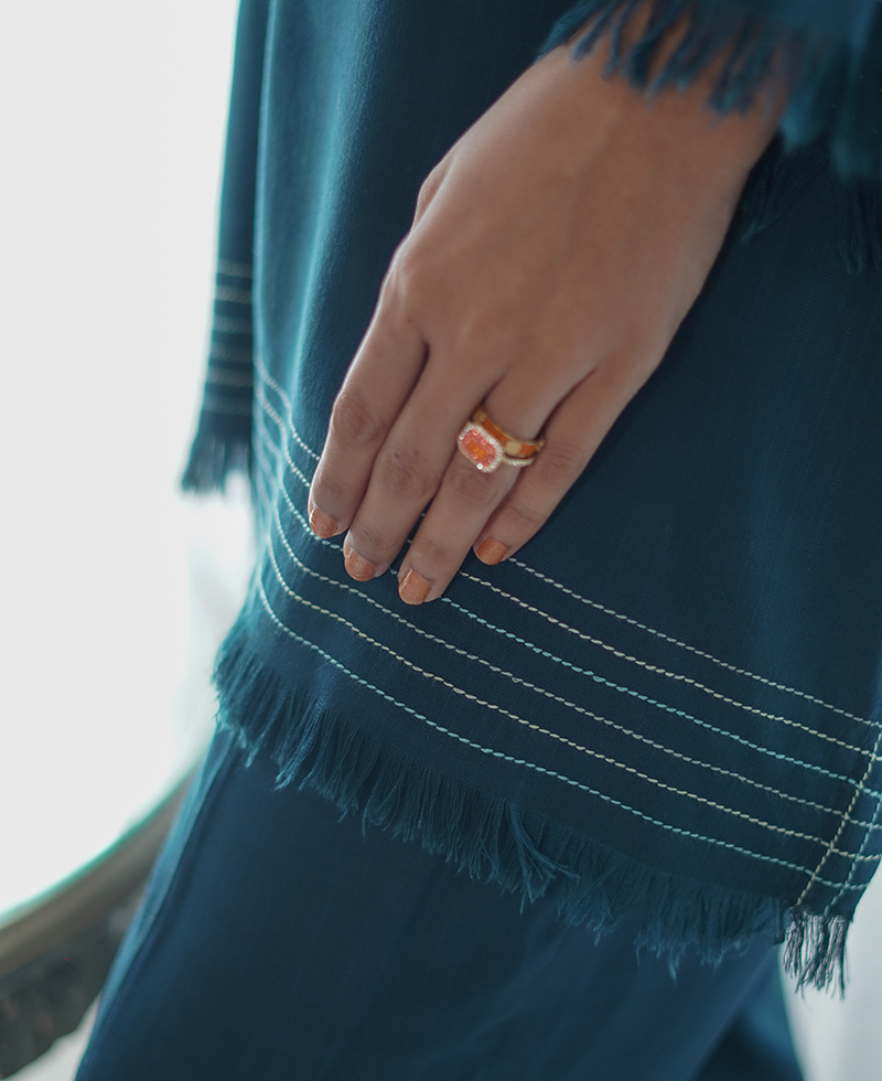 Teal Grace – Pret By Bushra